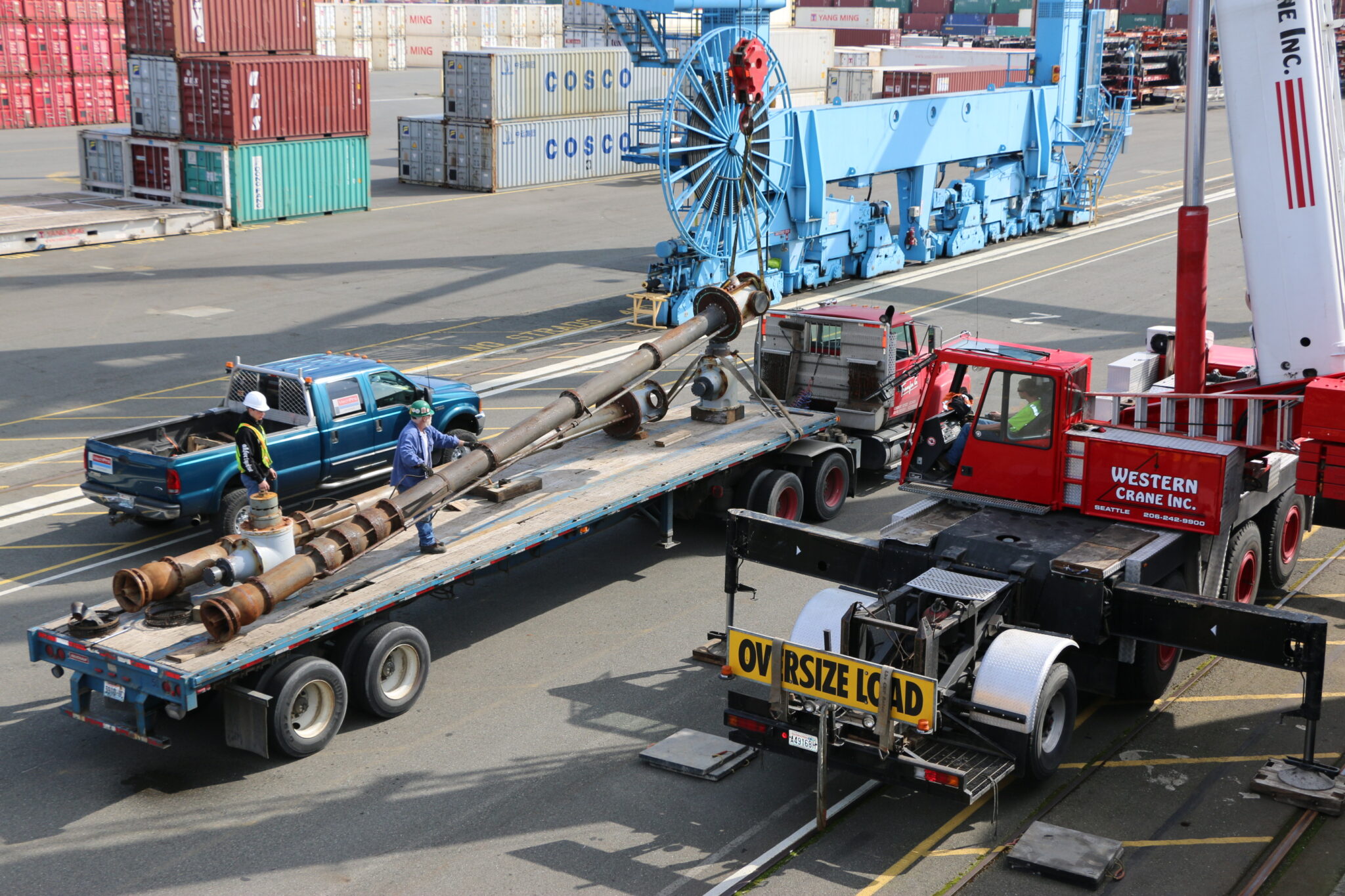 Pulling Fuel Transfer Pumps from Fuel Barge - MechPro